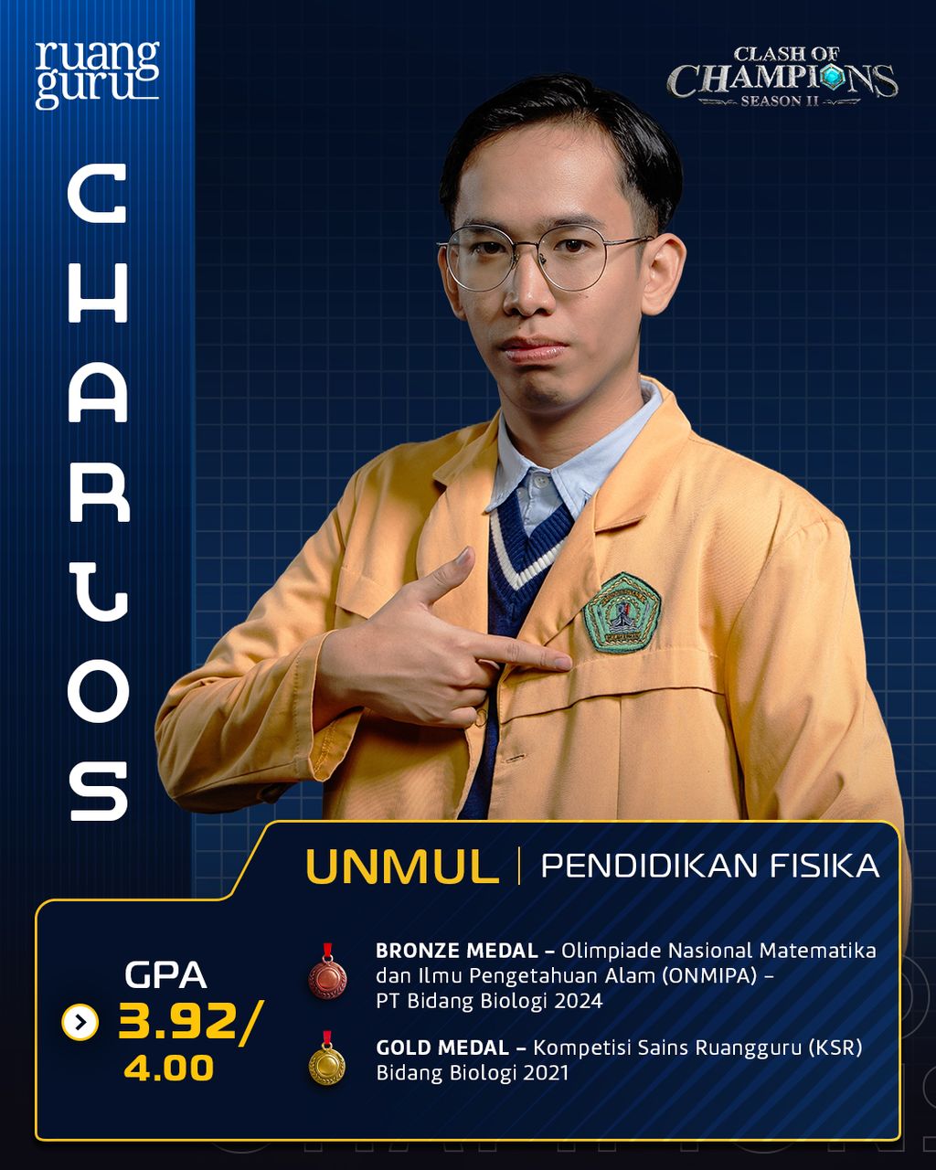Daftar Peserta Clash of Champions Season 2: Kenali 80 Mahasiswa ...