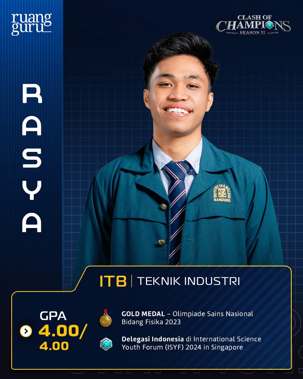 Daftar Peserta Clash of Champions Season 2: Kenali 80 Mahasiswa Berbakat dari Seluruh Indonesia ...